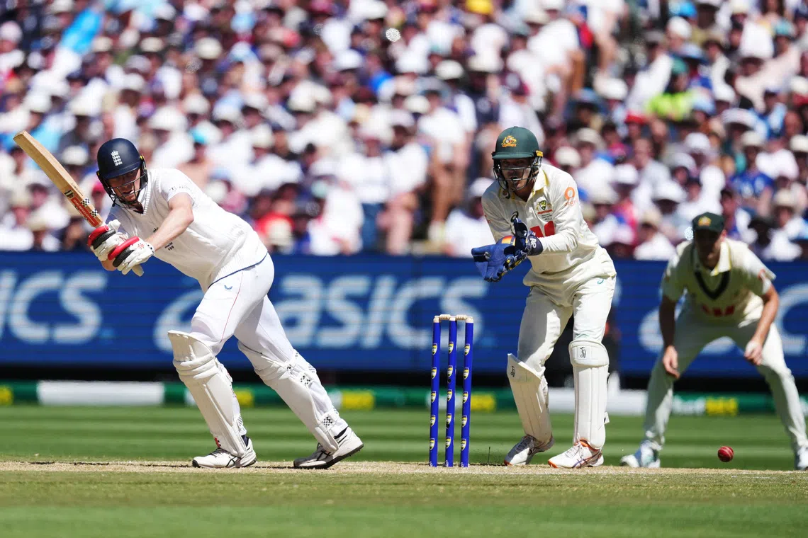 MCG pitch rated 'unsatisfactory' after chaotic Ashes test | The Straits ...