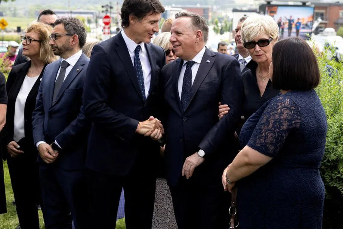 Quebec leader urges Trudeau to stem refugee inflow as services near ...