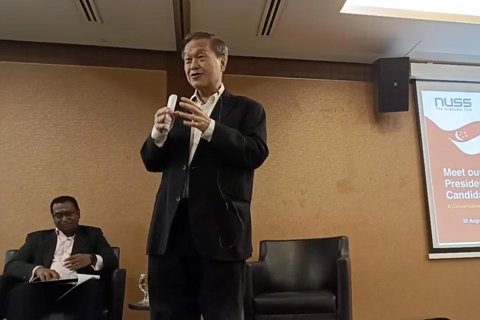 Singapore should return to having Parliament appoint president: Tan Kin ...