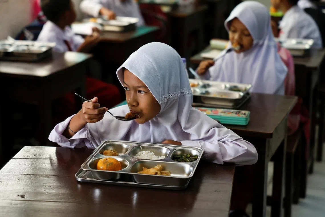 Indonesia to halt free meals during school break, scale back programme ...