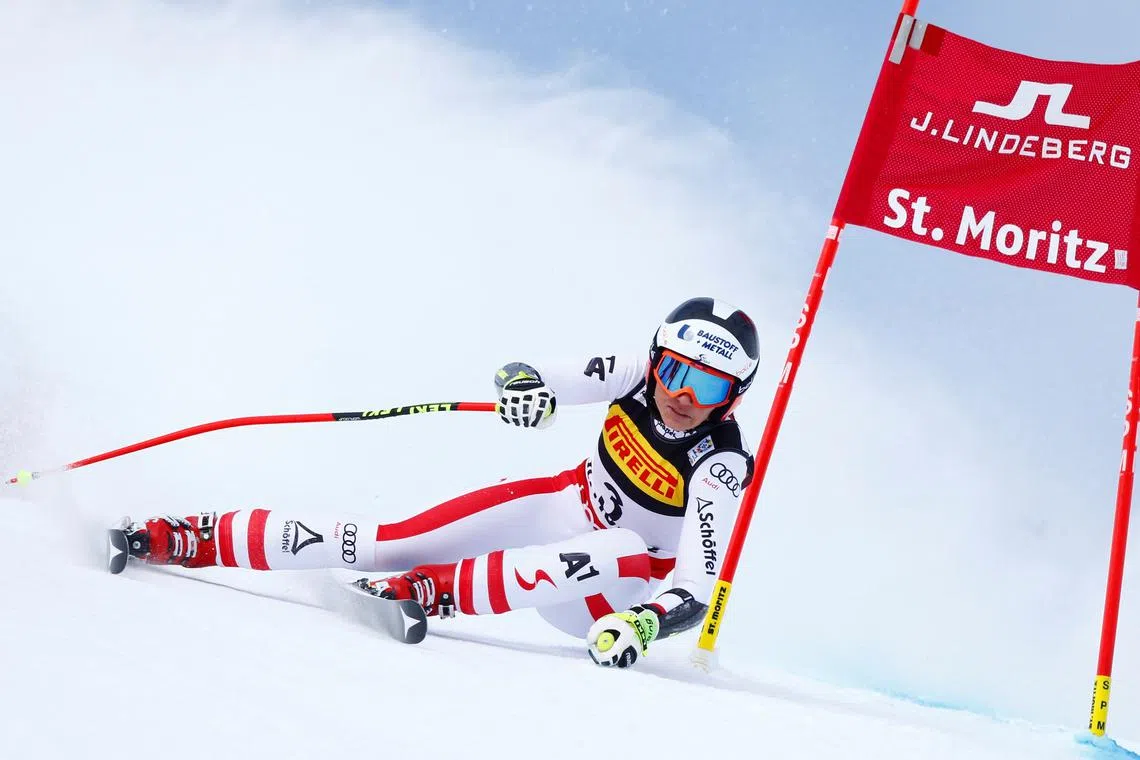 Alpine skiing-Austrian Venier bows out as a world champion ahead of ...
