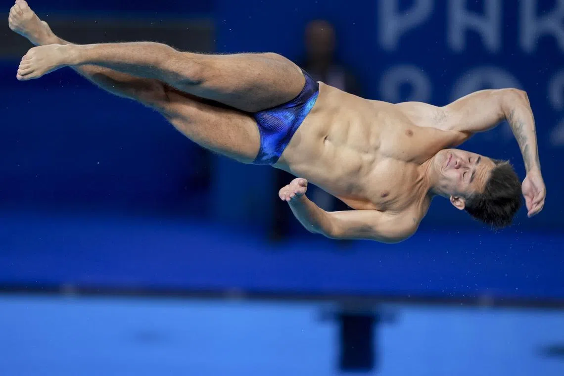 Diving-Colombian Restrepo attempts hardest dive in men's 3m springboard ...