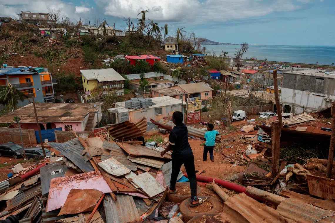 France’s Macron in cyclone-hit Mayotte to assess devastation | The ...