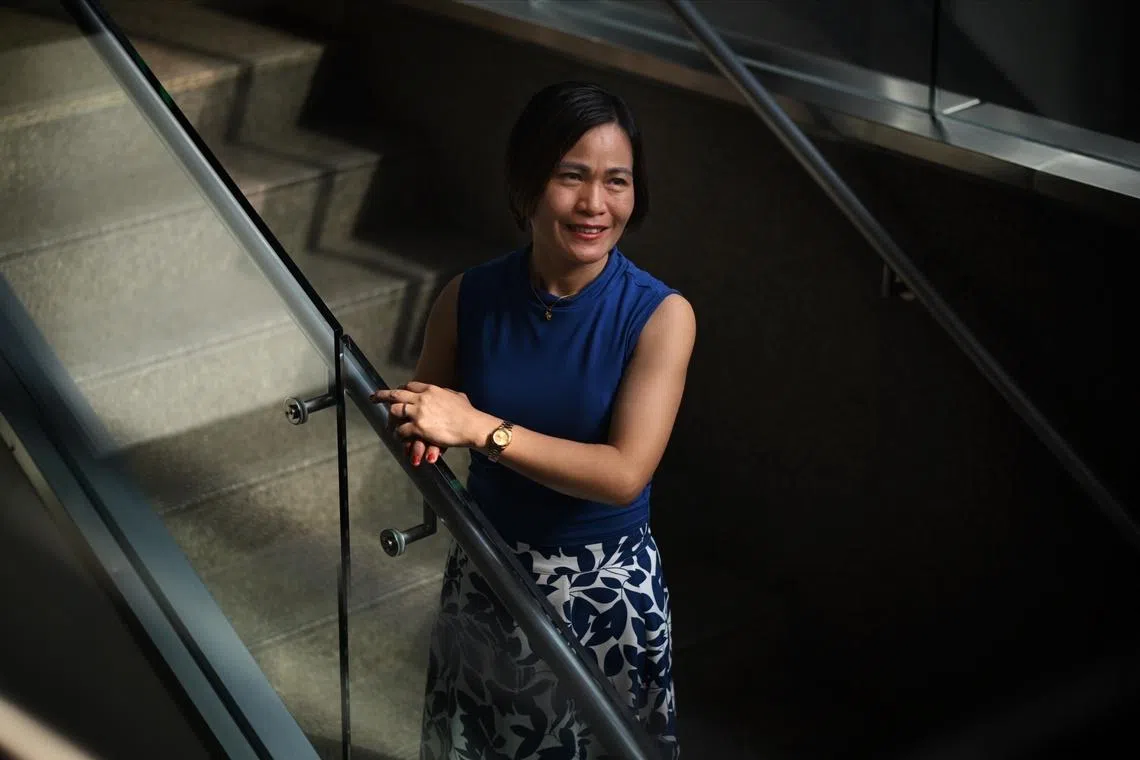 Stressed by conflicts with employer, domestic worker finds relief with ...