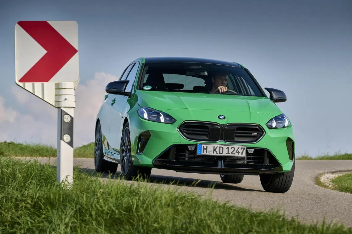 Car review: BMW M135, the suave 300hp hatchback | The Straits Times