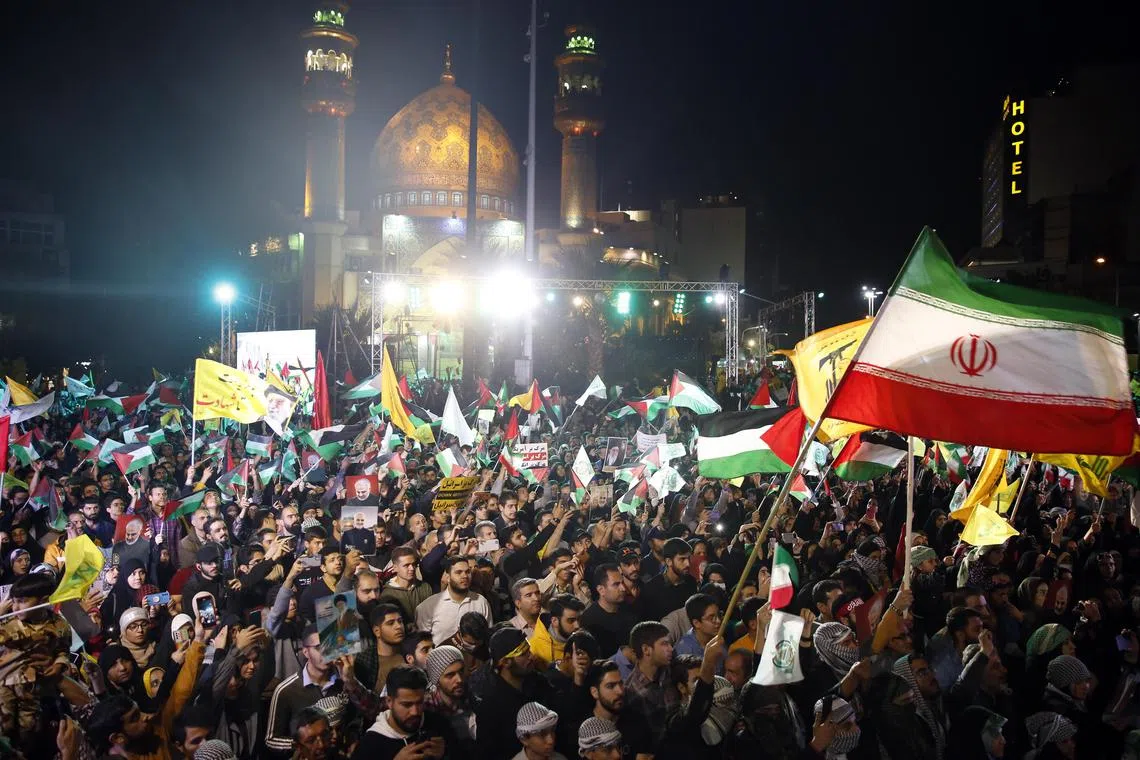 Iran’s quandary: How to stay out of Israel’s war on Hamas | The Straits ...