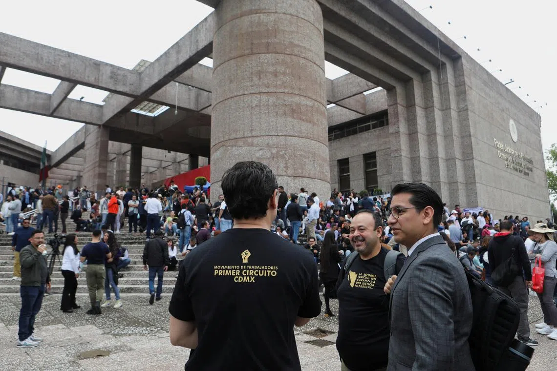 Mexican judicial workers launch strike ahead of vote to overhaul courts ...