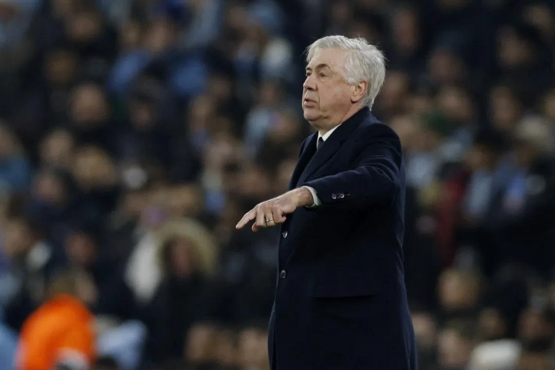 Ancelotti proud of Real's complete performance in win at Manchester ...