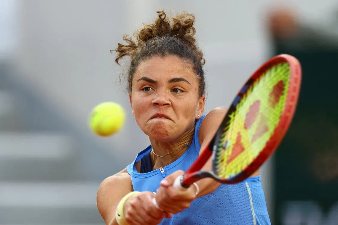 Fourth seed Paolini survives first-round wobble to beat Yuan at French ...