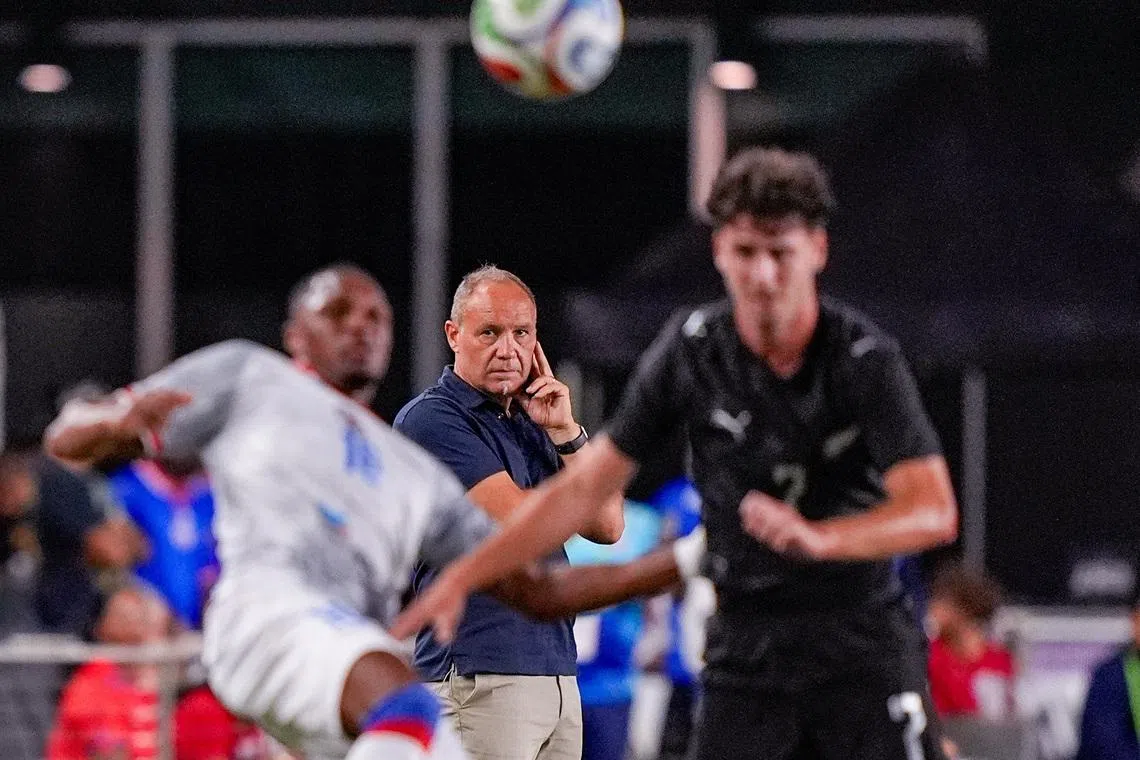 Haiti not at World Cup to make up the numbers, says coach Sebastien ...
