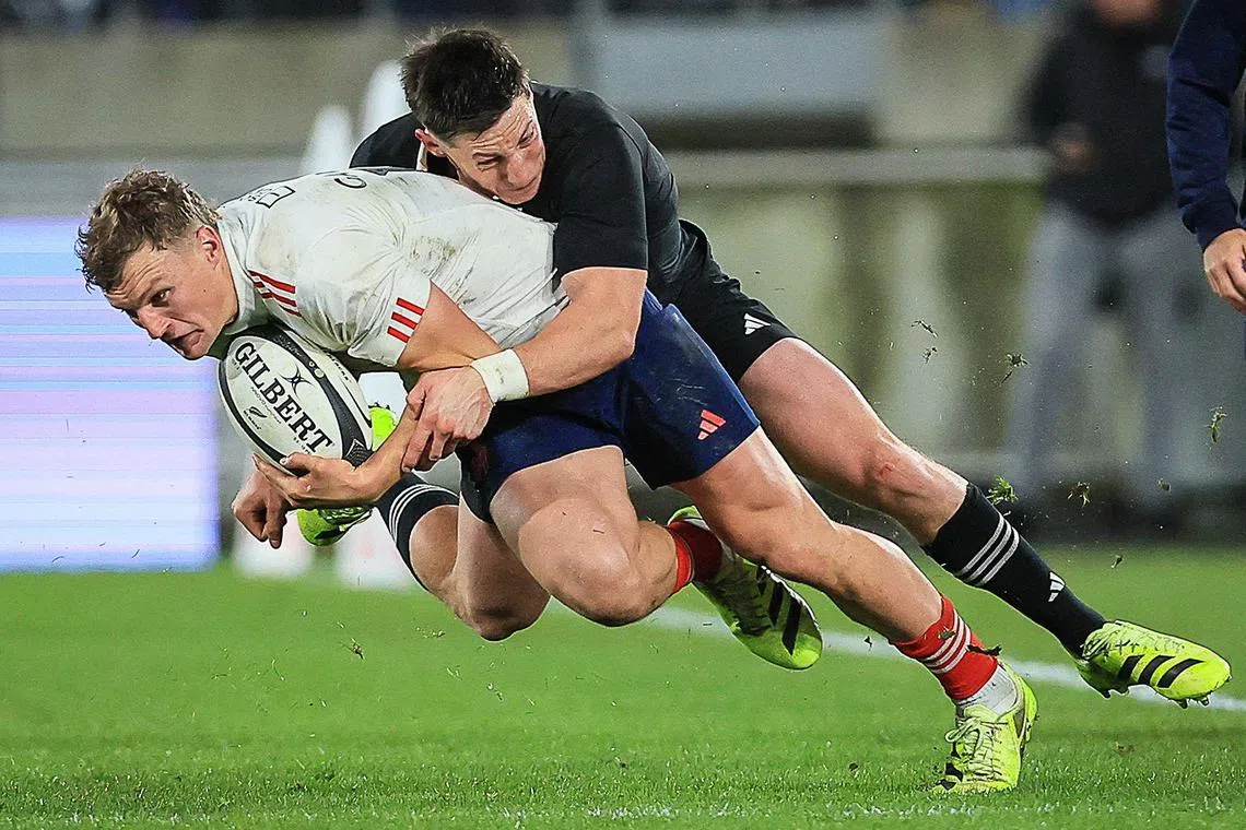 Improved All Blacks dominate France in Wellington to win series | The ...
