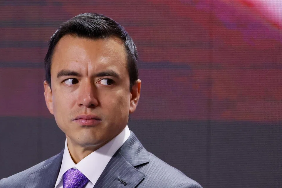 Ecuador president decrees state of emergency in five provinces | The Straits Times