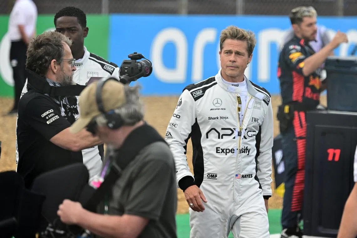 Brad Pitt's F1 movie to be called... F1 | The Straits Times