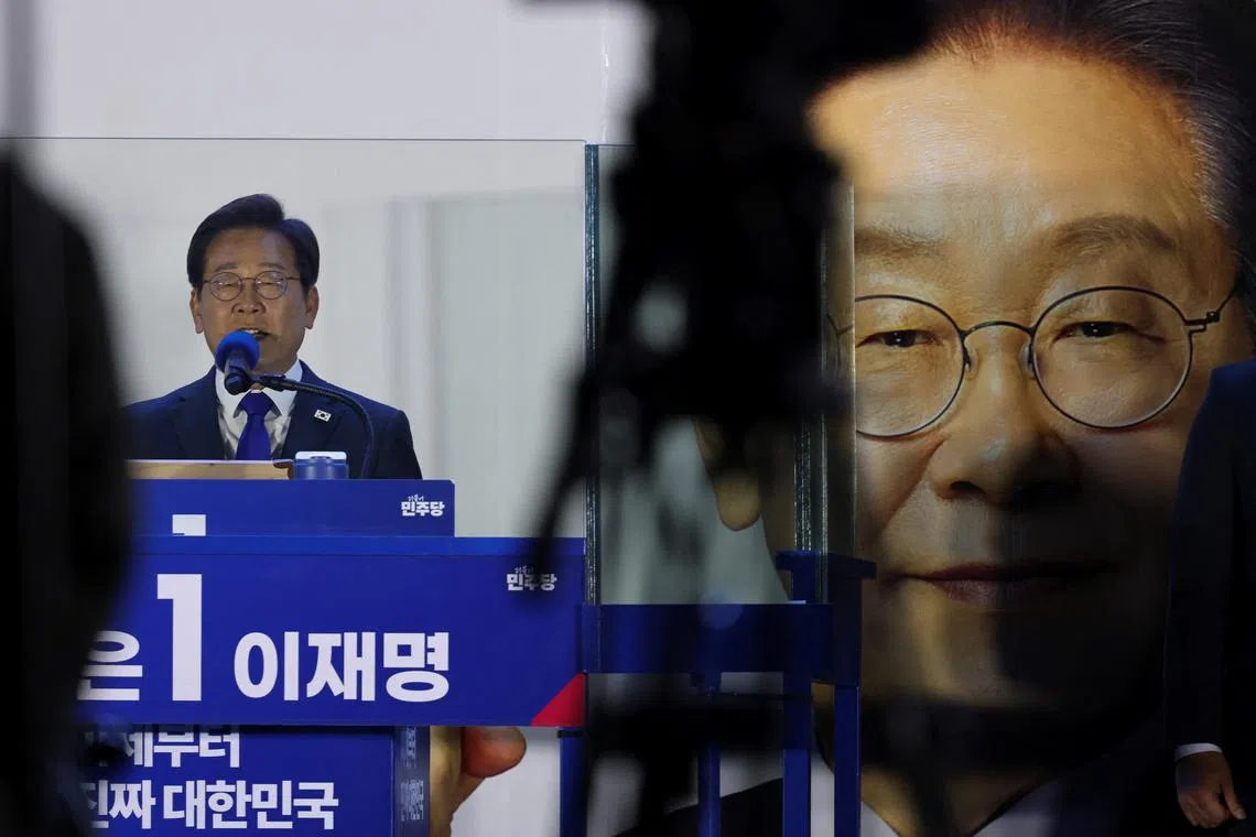 South Korea new leader Lee Jae-myung's policy pledges | The Straits Times