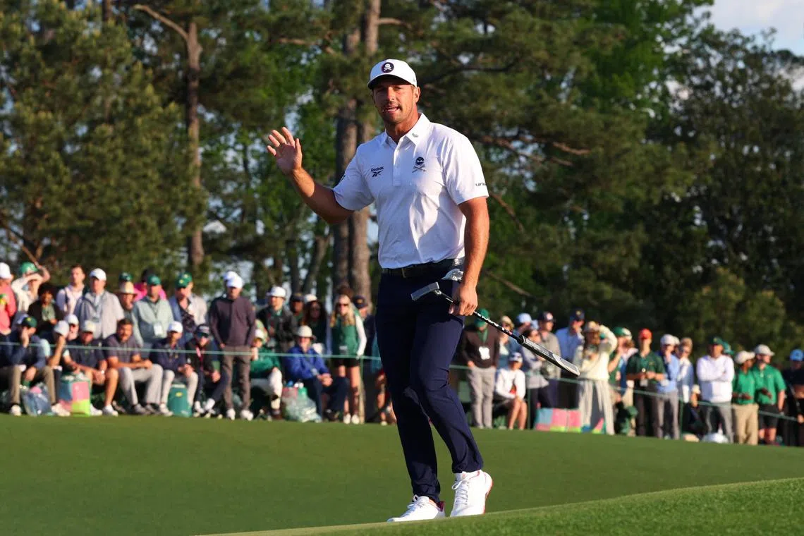 Bryson DeChambeau heroics set up scintillating Masters finish | The Straits Times