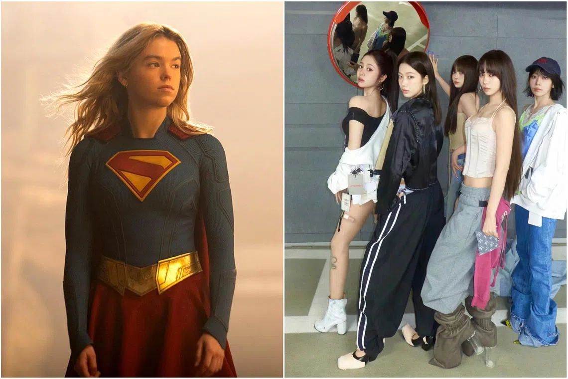 K-pop girl group Le Sserafim takes flight with Supergirl movie in ...