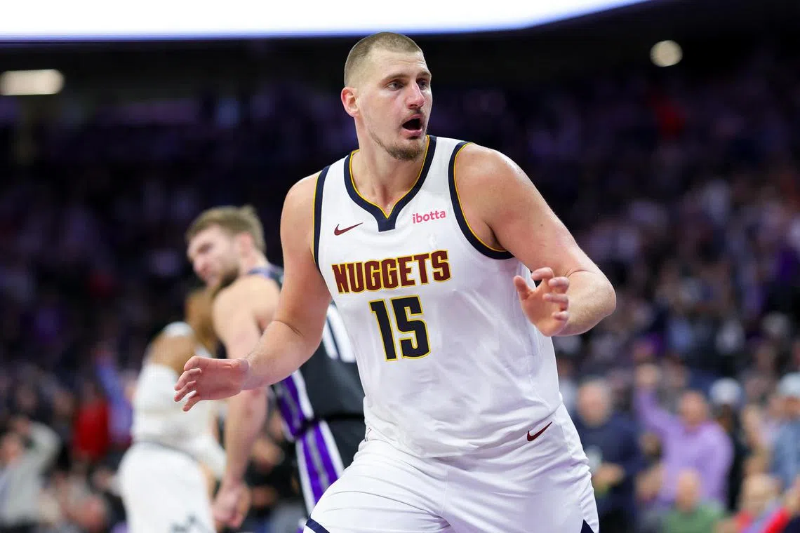 Denver Nuggets rally for NBA overtime win over New Orleans Pelicans | The Straits Times