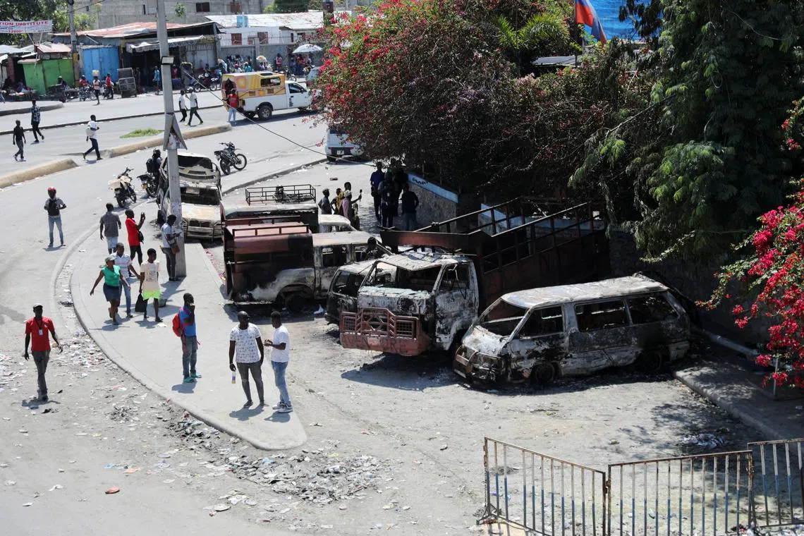 Haiti PM's return still murky as gang conflict worsens | The Straits Times