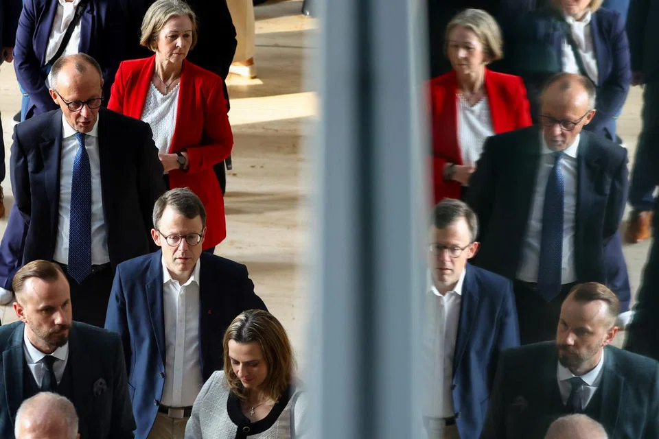 German parties press on with government formation despite differences ...