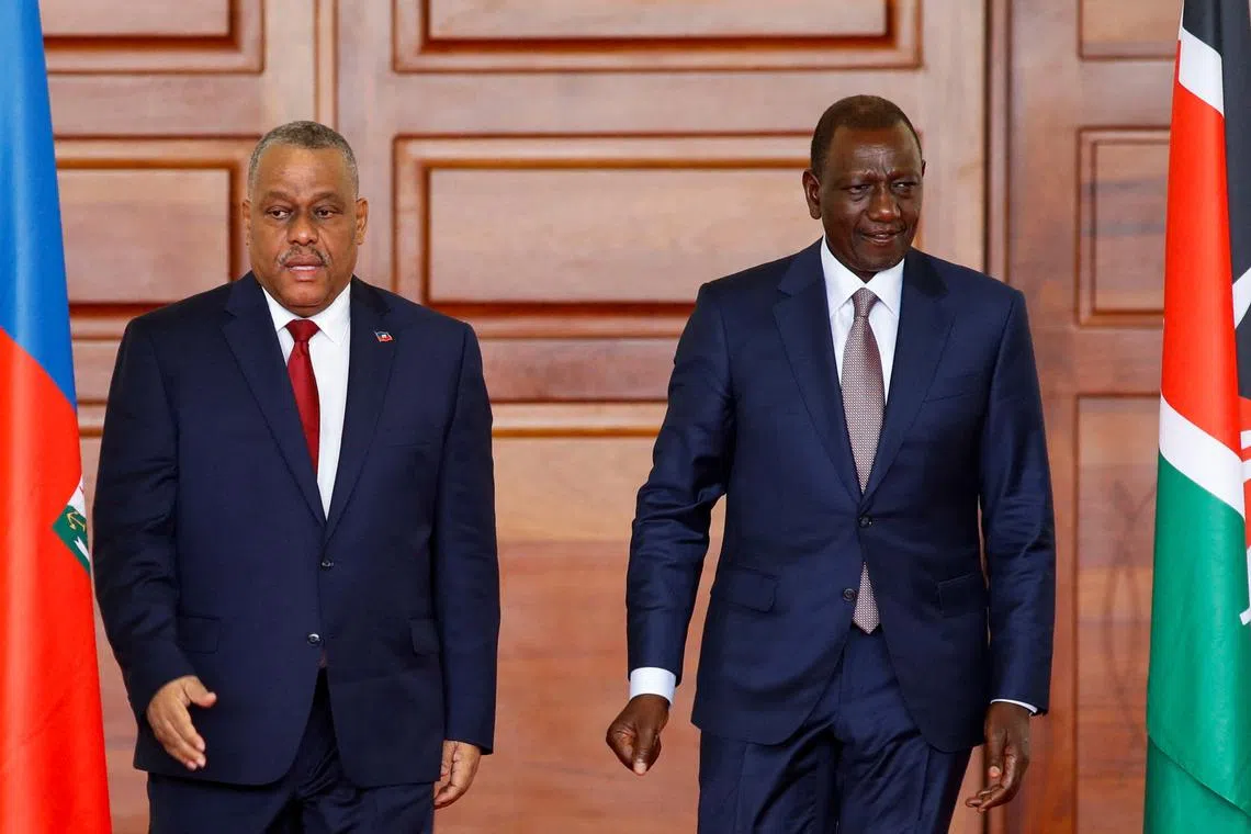 Kenya to send more police to Haiti after new gang attacks | The Straits ...