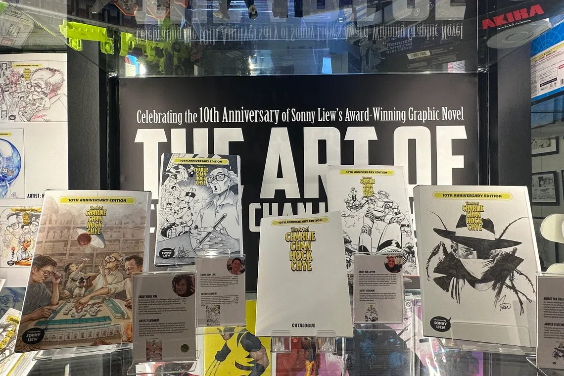 Sonny Liew’s Charlie Chan revisited with portraits of LKY, sketches, collectible art | The ...