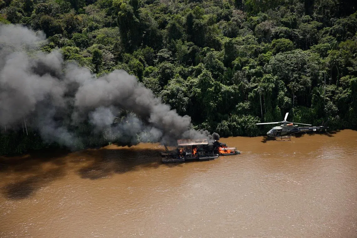 New technology aids Brazil's crackdown on illicit Amazon gold trade ...
