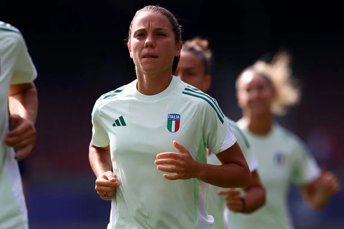 Giugliano credits new energy for Italy's Euro 2025 run | The Straits Times