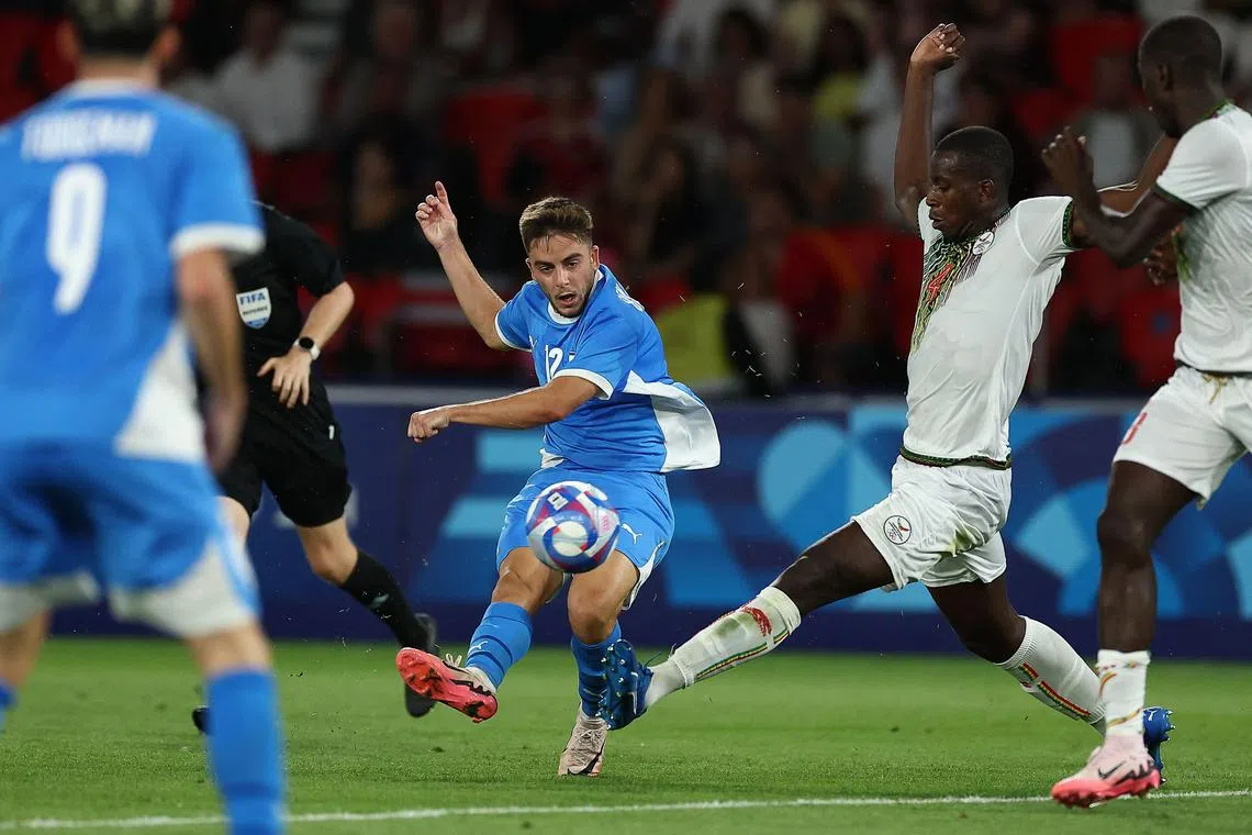 Relief at Paris 2024 as Israel opening football match passes security ...