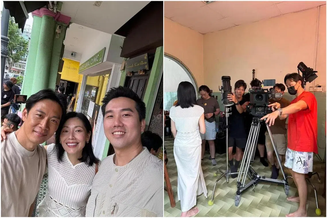 Actor Qi Yuwu’s short film directorial debut stars Sharon Au, Darren Lim | The Straits Times