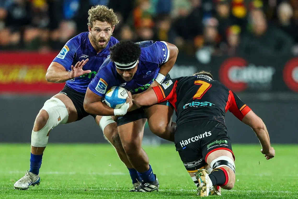 Blues surge into Super Rugby semi-final grudge match with Crusaders ...