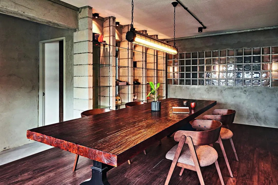 The Chic Home: Industrial loft-style HDB flat channels New York vibes ...