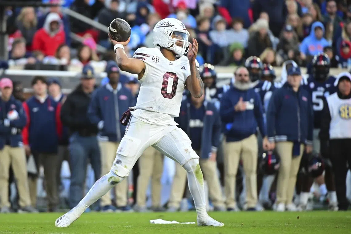 Former Mississippi State QB Michael Van Buren Jr. transfers to LSU ...