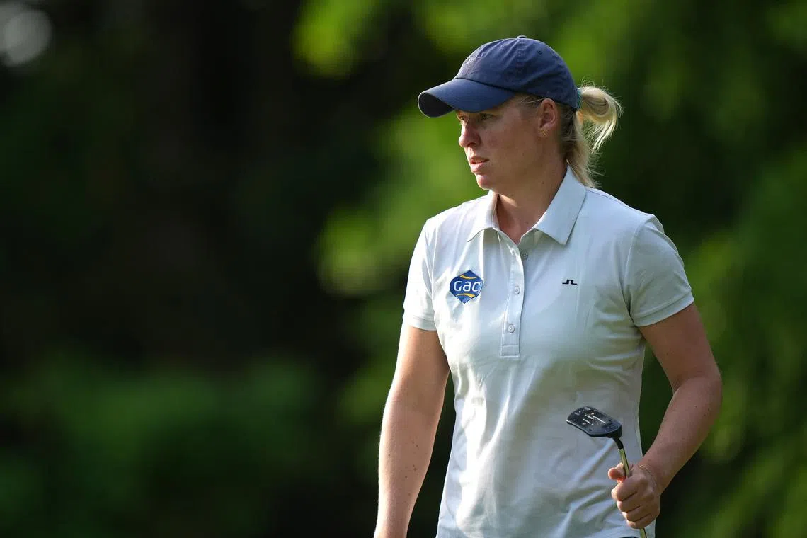 Being kinder to herself helps Nicole Broch Estrup rise to contention at ...