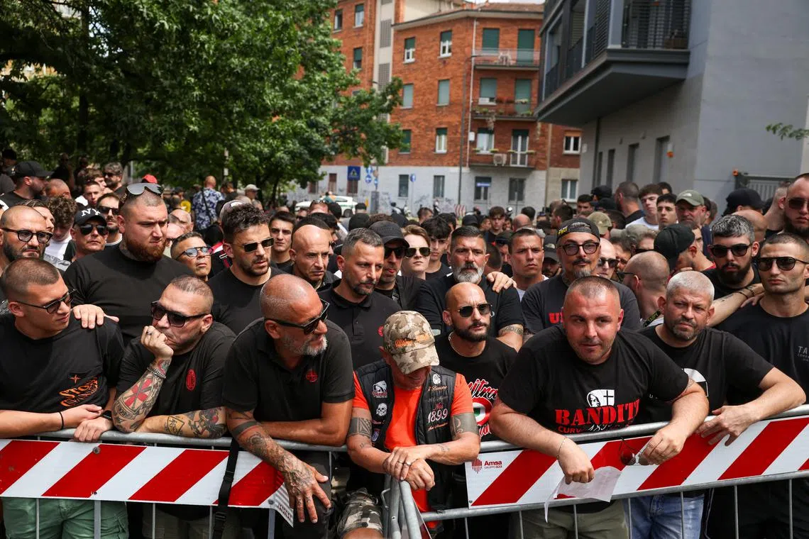 Italian judge sentences AC Milan, Inter ultras in case linked to mafia ...
