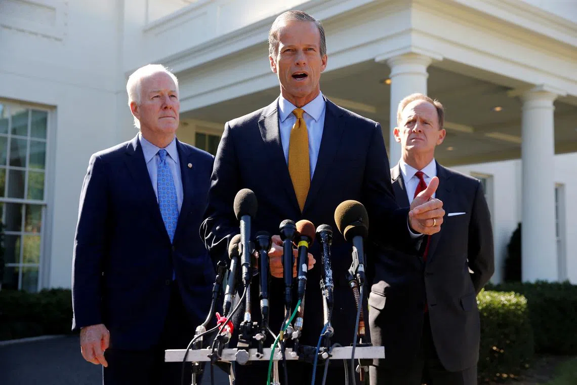 US Senate Republicans pick insider John Thune as their next leader ...