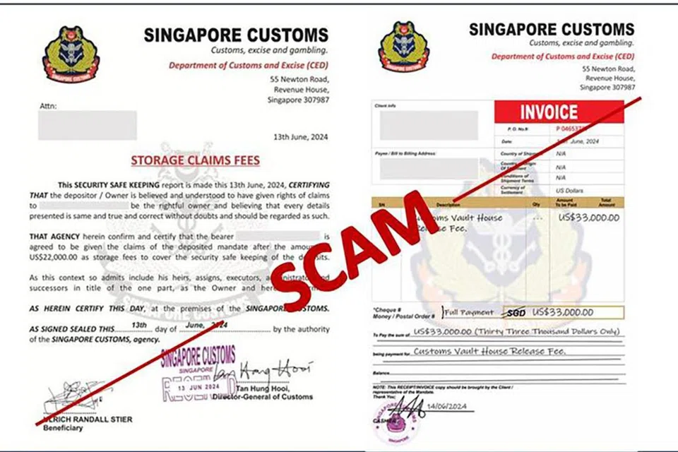 Singapore Customs Warns Of New Impersonation Scam The Straits Times