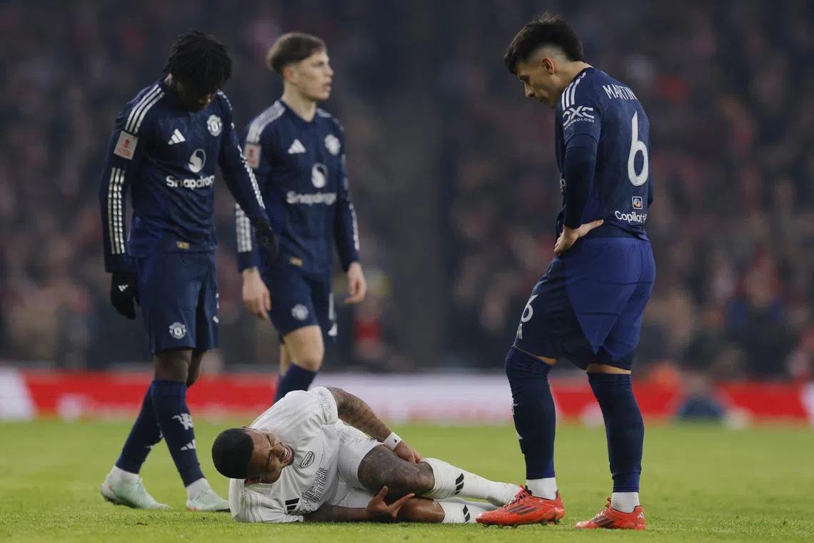 Arsenal's Jesus out with ACL injury | The Straits Times