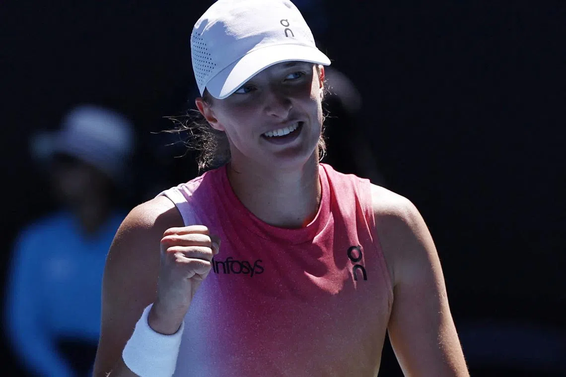‘I believe’: Iga Swiatek surges into Australian Open semi-final with ...