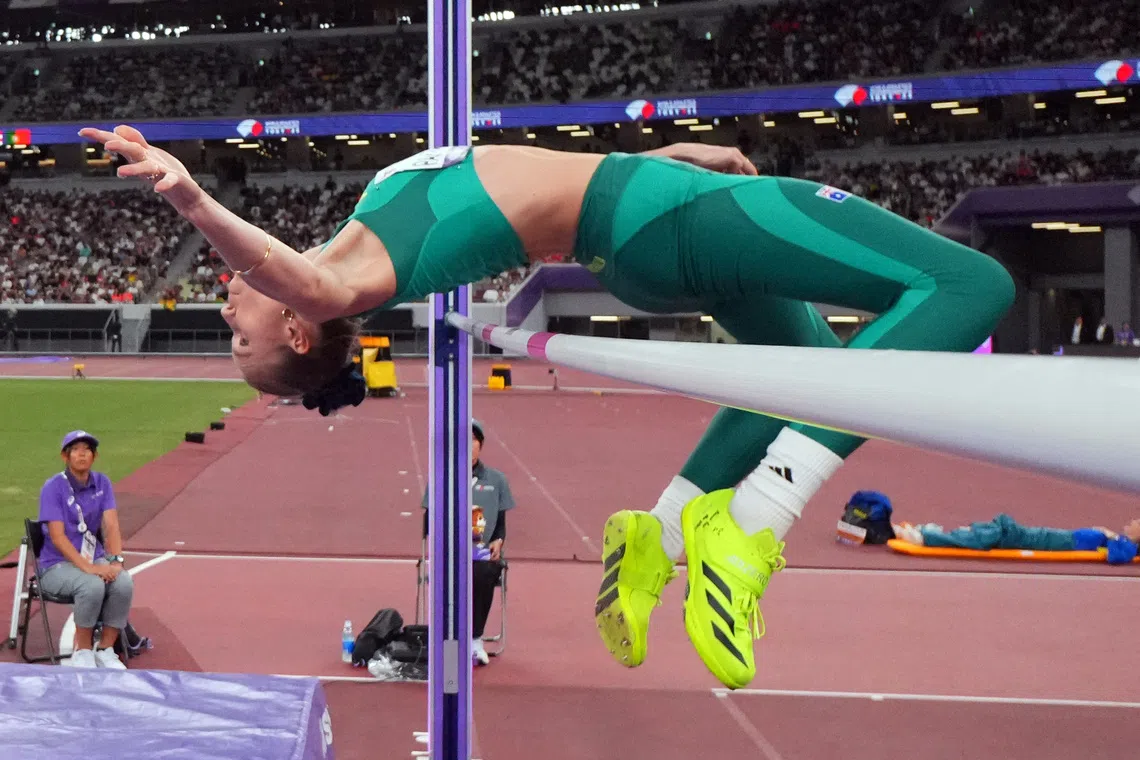 Australian Olyslagers wins high jump after long rain delay | The ...