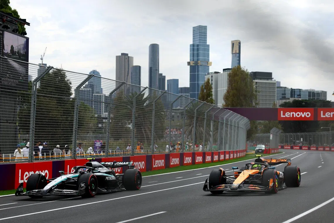 Piastri fastest in final Australian GP practice, Bearman spins out ...