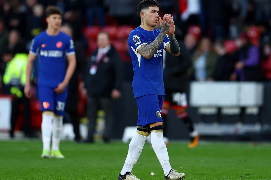 Argentine midfielder Enzo yet to reach full potential at Chelsea | The ...