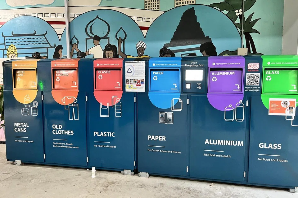 Smart recycling boxes for another 83 locations in Singapore by 2025 | The Straits Times
