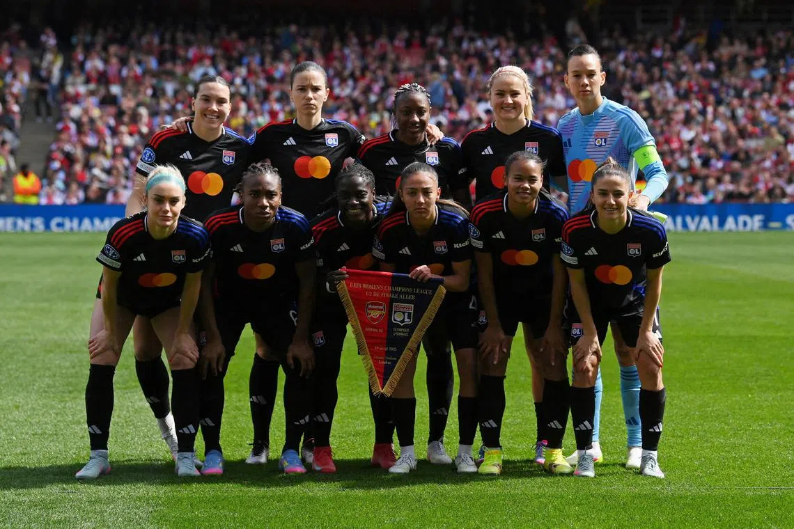 Olympique Lyonnais Feminin renamed to OL Lyonnes | The Straits Times