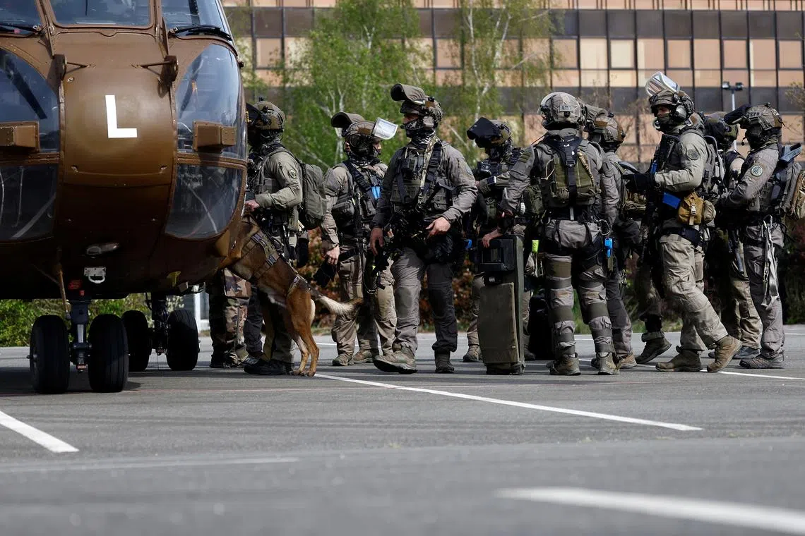 Elite French tactical unit hopes for peaceful Paris Games | The Straits ...