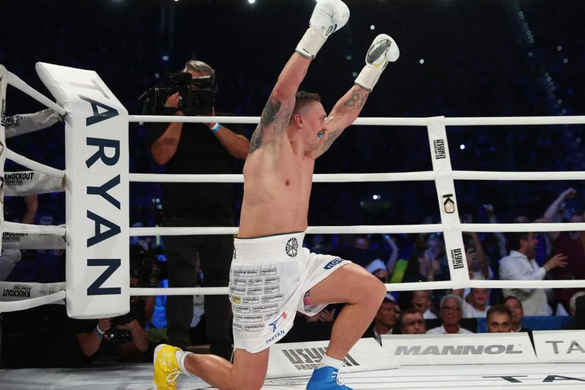 Boxing-Usyk stops Dubois in nine to retain heavyweight titles | The ...