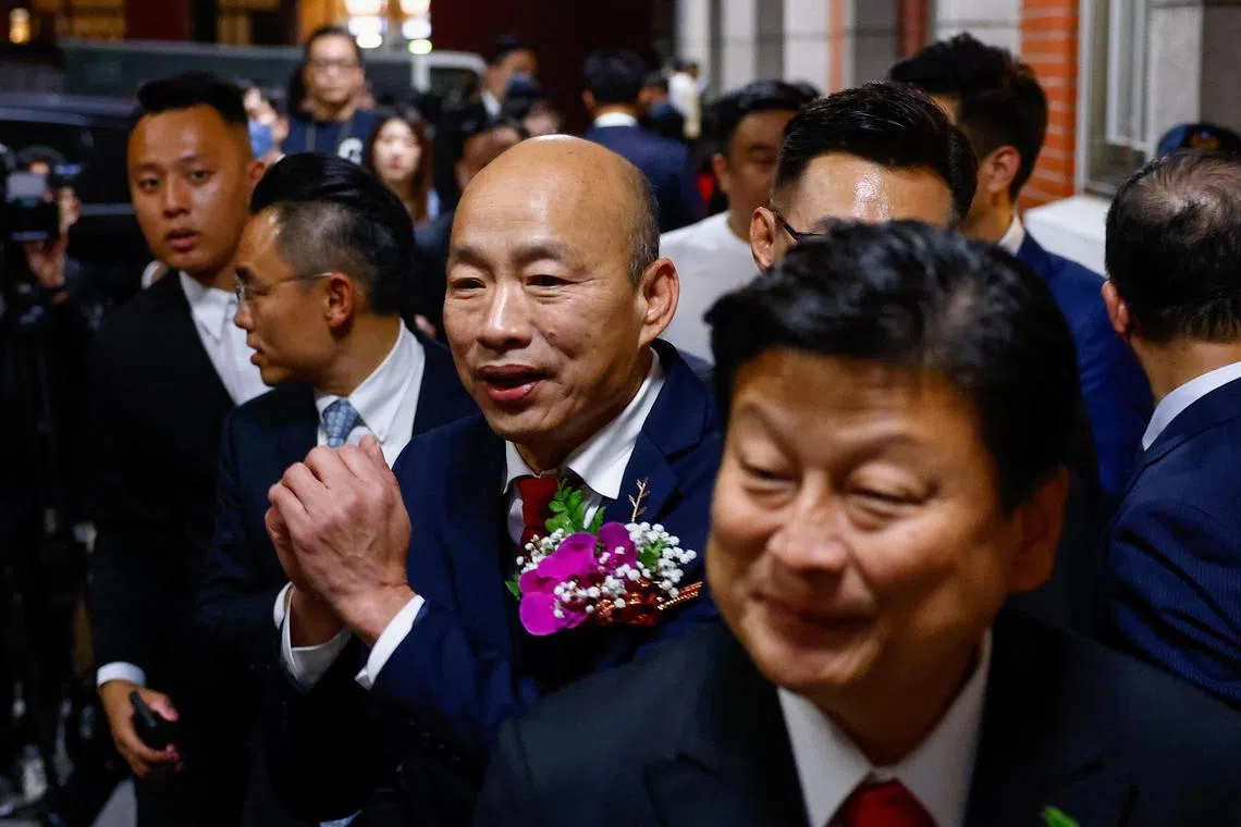 Beijing-friendly Han Kuo-yu elected speaker of Taiwan’s legislature | The Straits Times