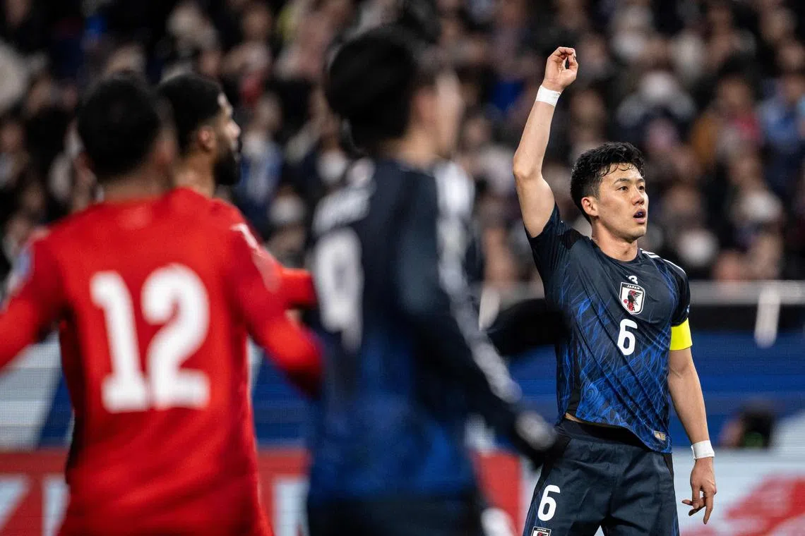 Wataru Endo urges fans to believe Japan can win World Cup | The Straits ...