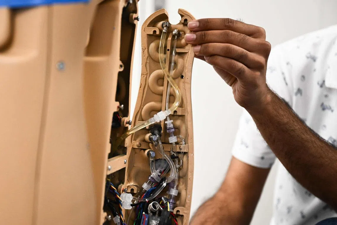 Scientists invent world’s first breathing, sweating robot to measure ...