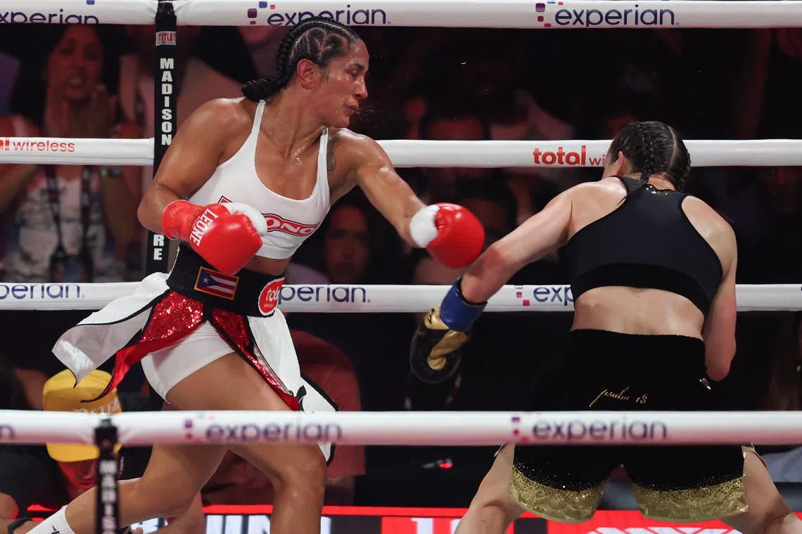 Boxing-Taylor-Serrano trilogy could launch women's boxing into new era ...
