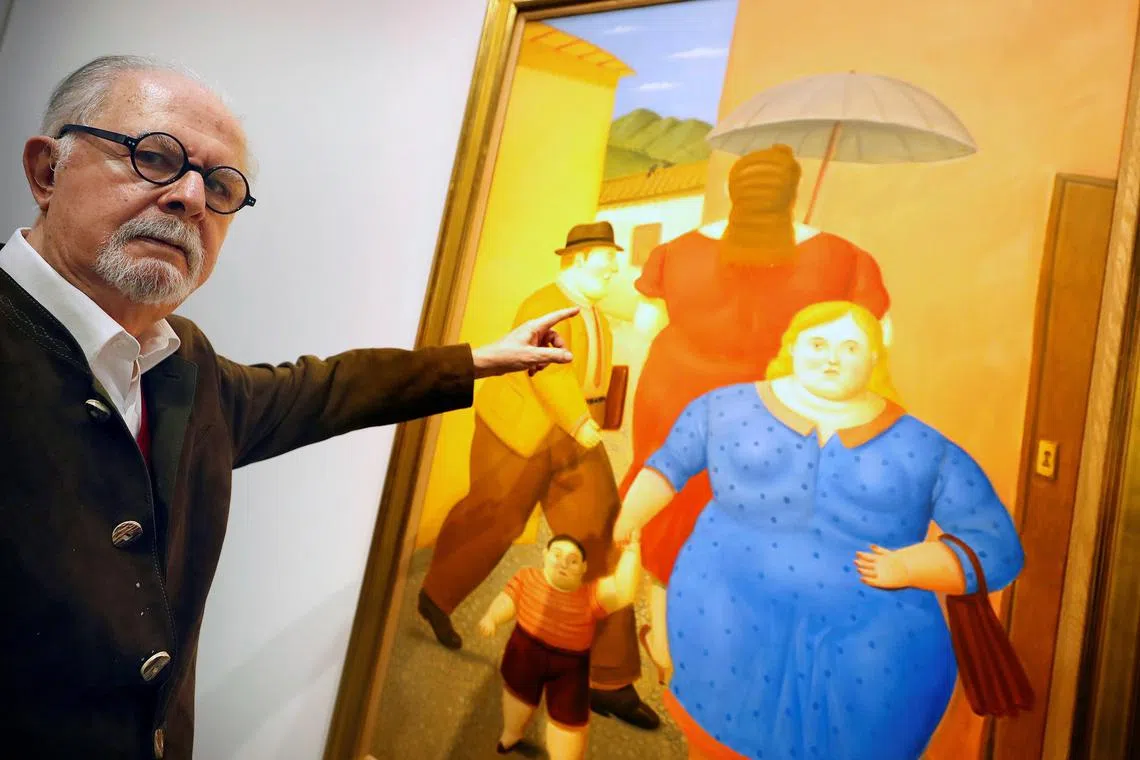 Colombian artist Fernando Botero dead at 91: President | The Straits Times